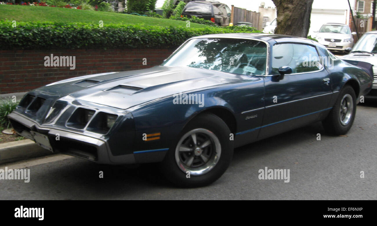 Pontiac Firebird 1 07 09 2009 Stock Photo - Alamy