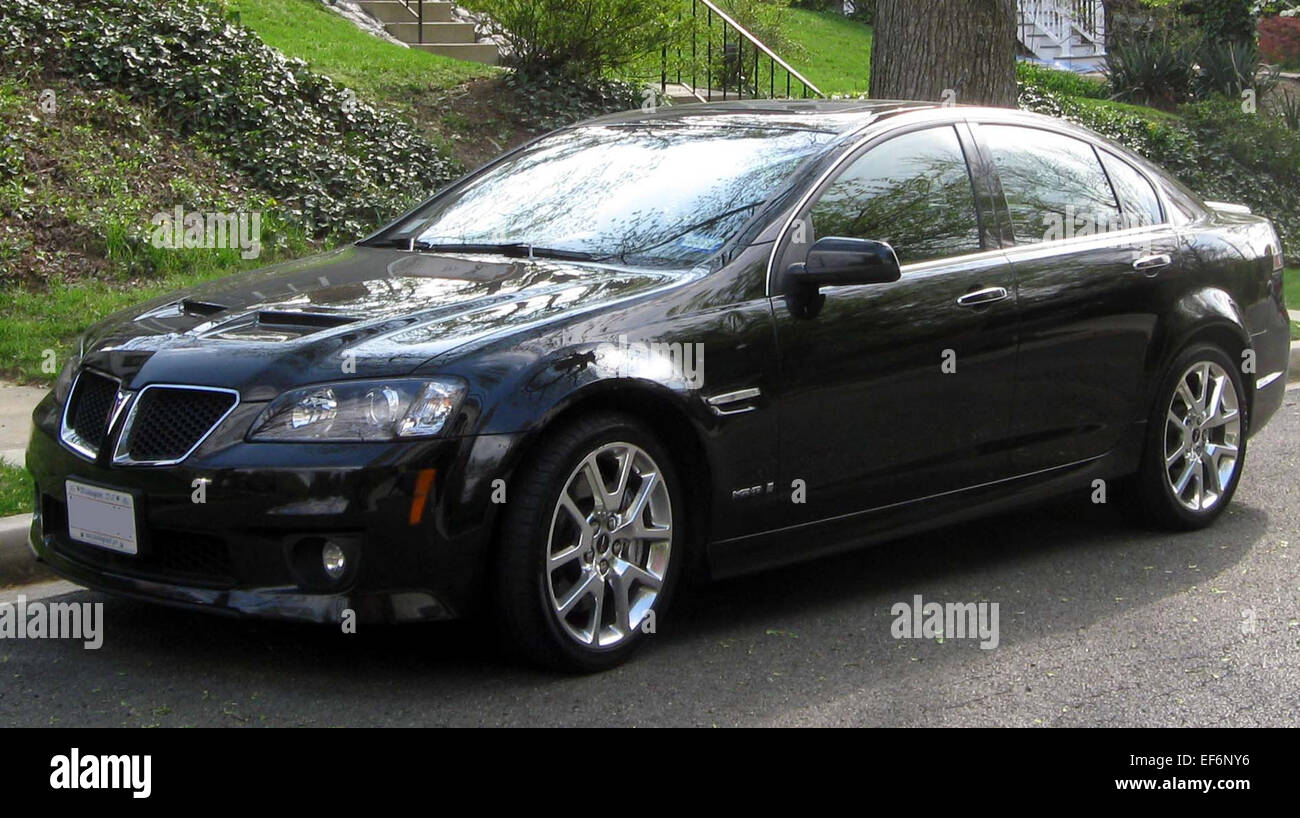 Pontiac G8 GXP 03 31 2012 Stock Photo - Alamy