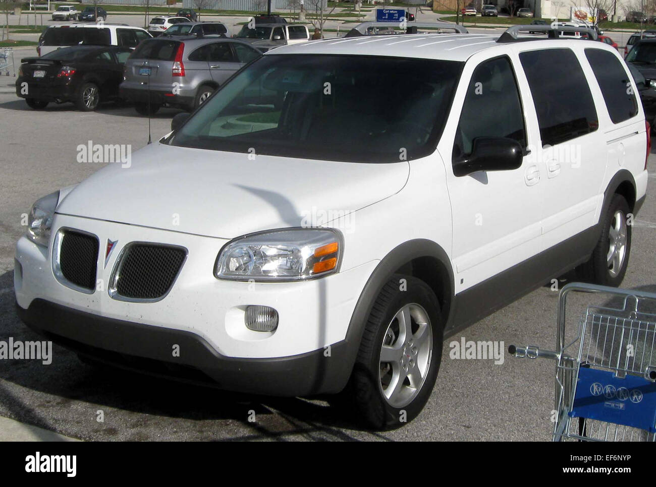 The Pontiac Montana SV6 is a minivan that offers spacious seating ...