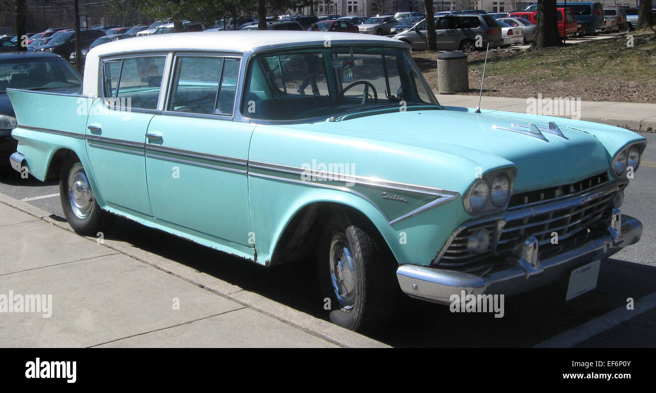 The Rambler Custom Sedan is a classic mid-size car from the 1960s ...