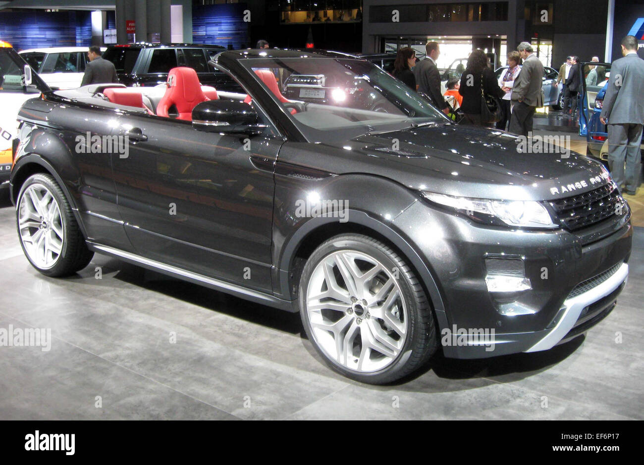 The 2012 Range Rover Evoque Convertible is a luxury SUV offering a ...