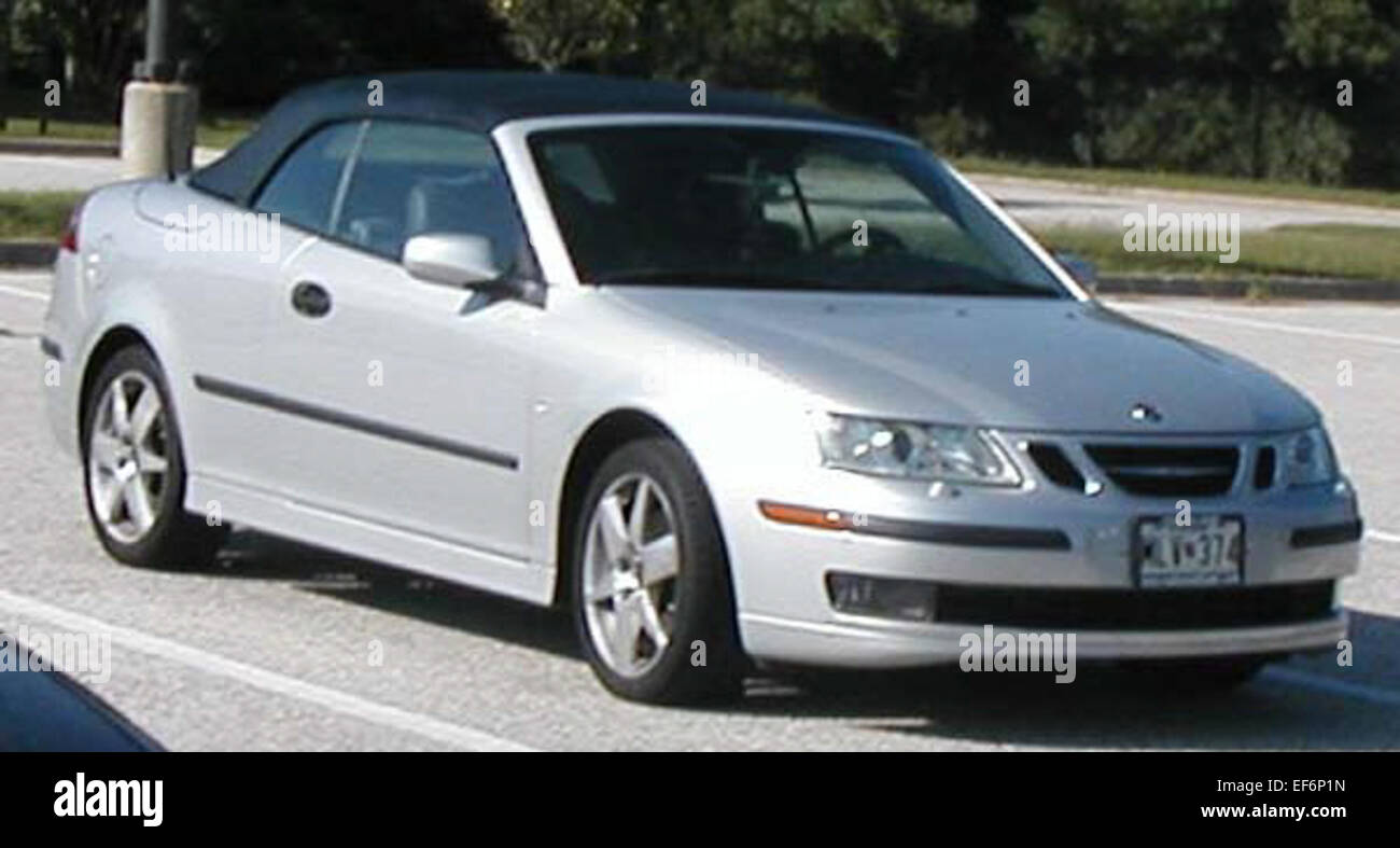 The Saab 9-3 Convertible is a compact luxury car known for its stylish ...