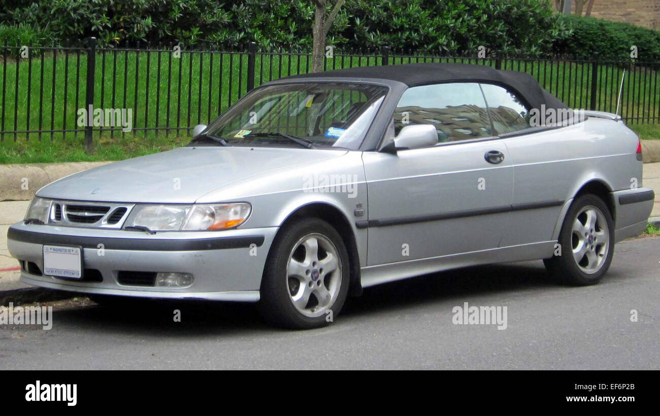 The Saab 9-3 SE Convertible is a luxury compact convertible featuring a ...