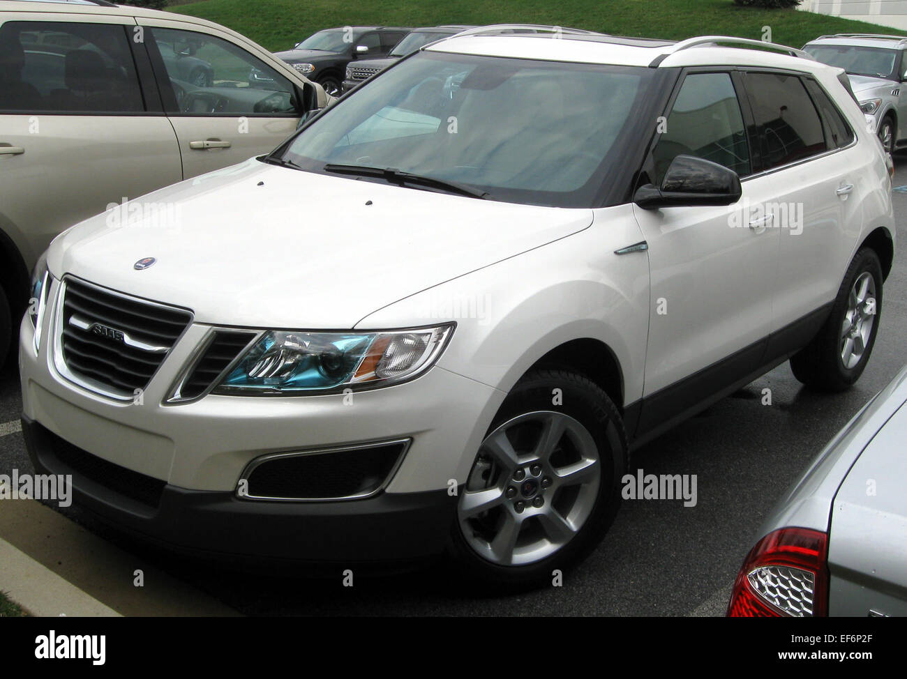 The Saab 9-4X is a compact luxury crossover SUV that offers premium ...