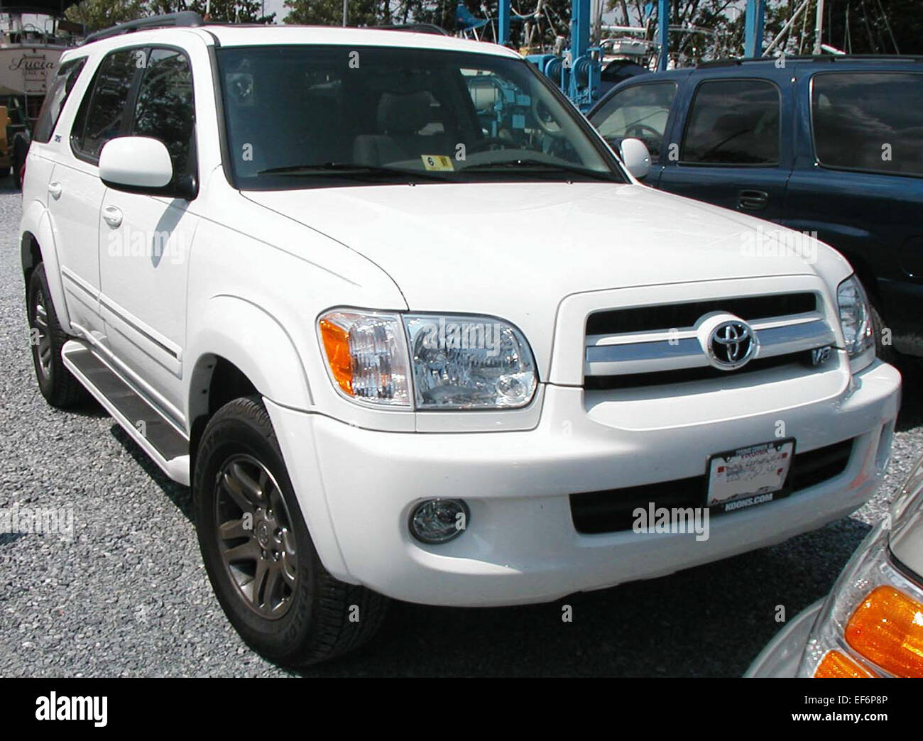 The Toyota Sequoia SR5 is a full-size SUV designed for family use ...