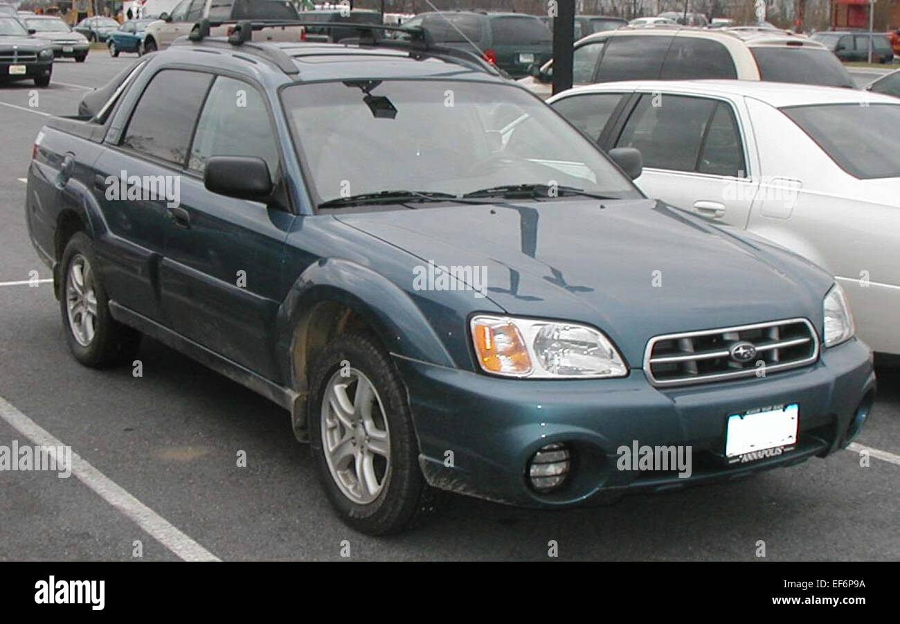 The Subaru Baja is a unique compact pickup truck with car-like handling ...