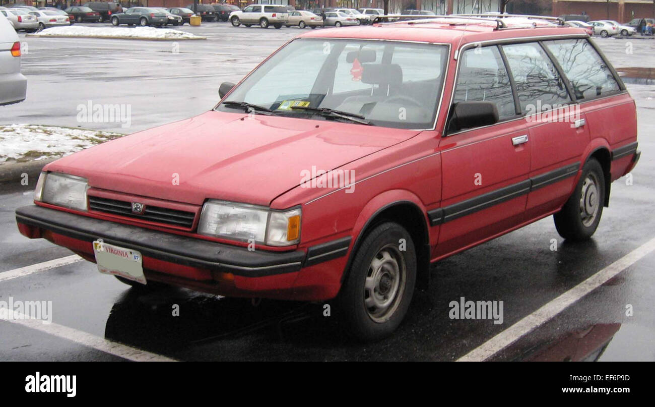 Subaru GL Wagon Stock Photo - Alamy