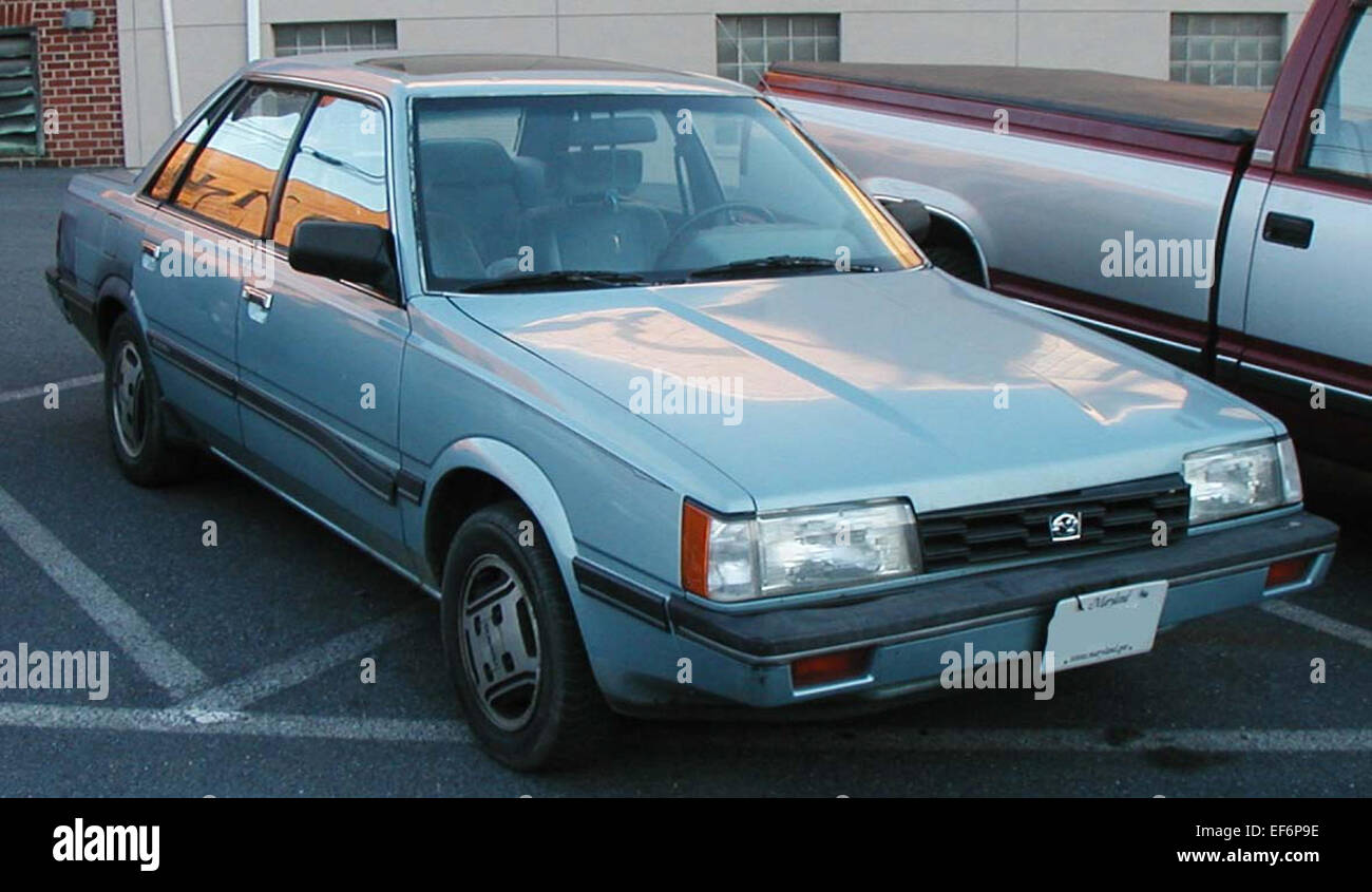 The Subaru GL10, a compact car produced in the late 1980s and early ...