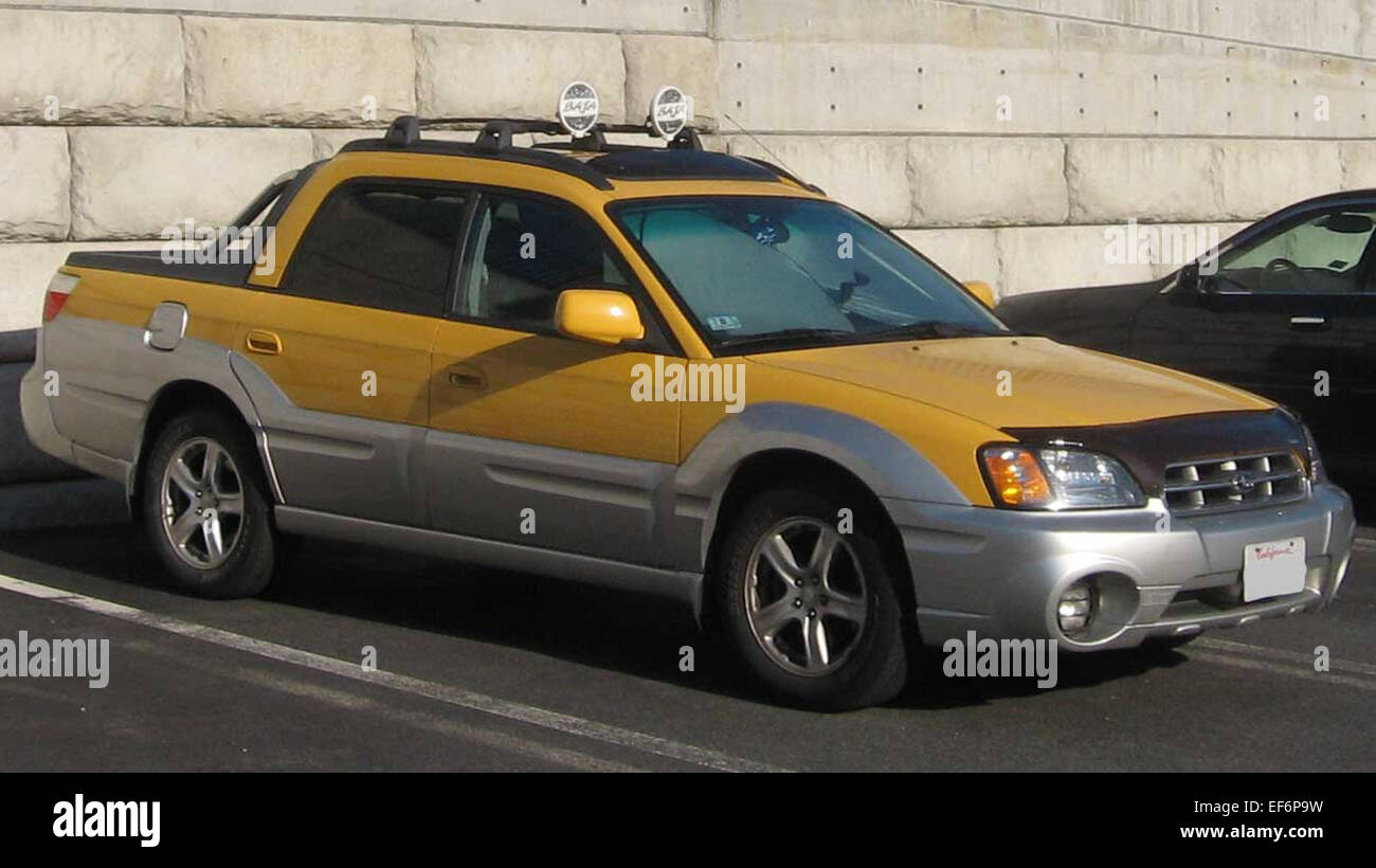 The Subaru Baja is a compact pickup truck introduced in the early 2000s ...