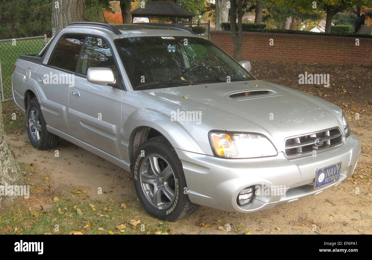 The Subaru Baja Turbo is a unique combination of a compact pickup truck ...