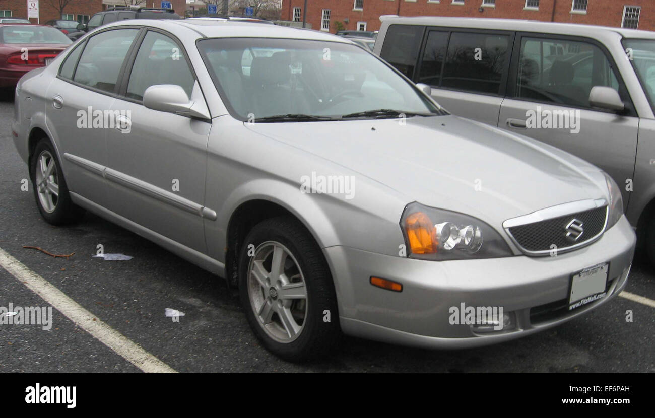 The Suzuki Verona is a midsize sedan offering a 2.5L V6 engine. Known ...