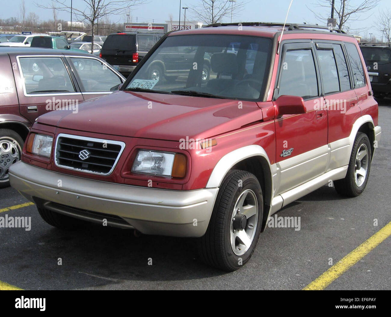 The Suzuki Sidekick Sport is a compact SUV known for its off-road ...