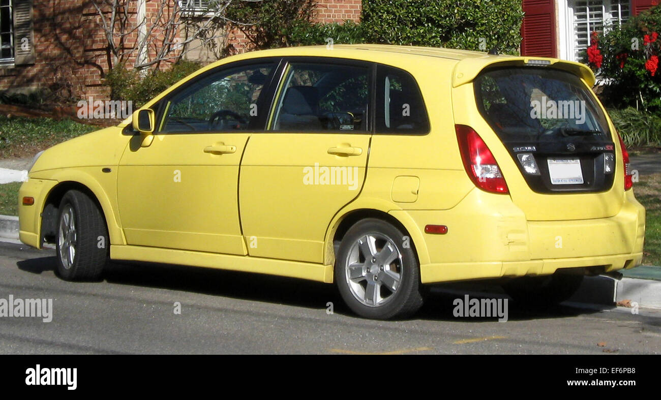 The Suzuki Aerio SX is a compact hatchback offering practicality and ...