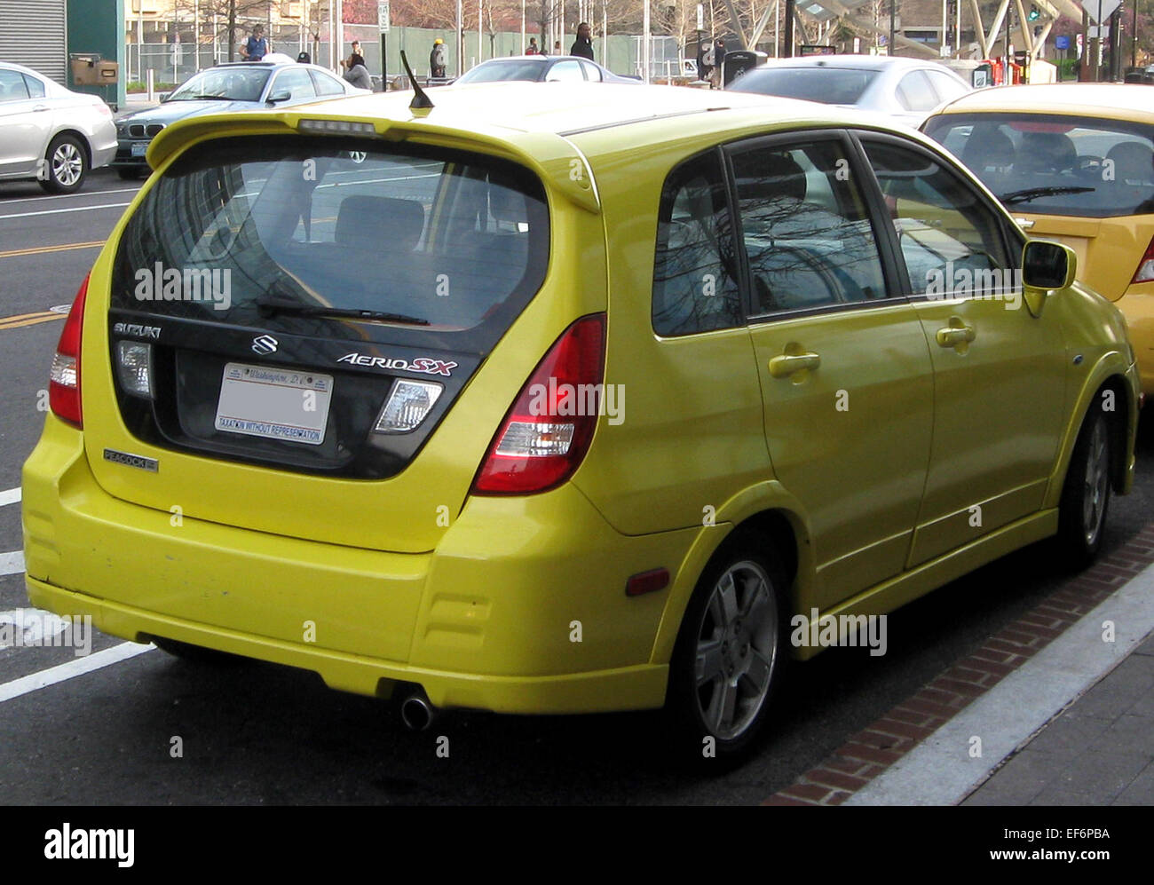 The Suzuki Aerio SX, produced from 2004 to 2011, is a compact hatchback ...