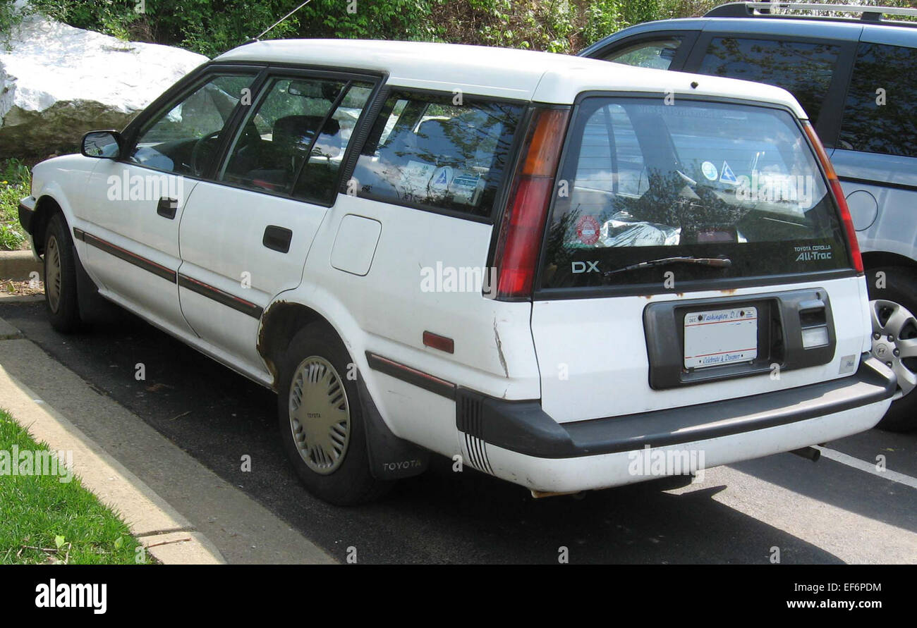 The Toyota Corolla AllTrac, produced in the late 1980s and early 1990s ...