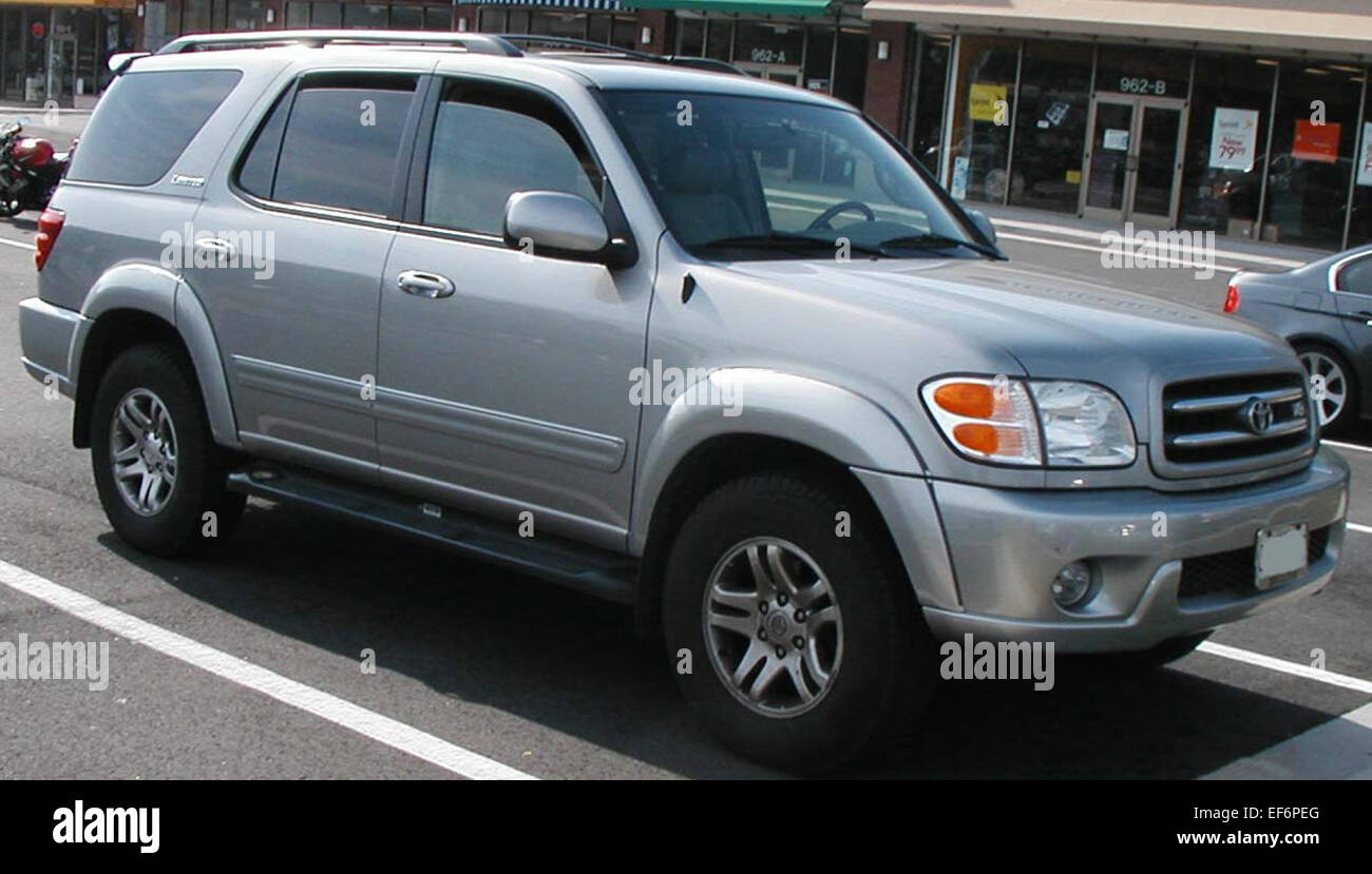 The Toyota Sequoia is a full-size SUV known for its spacious interior ...
