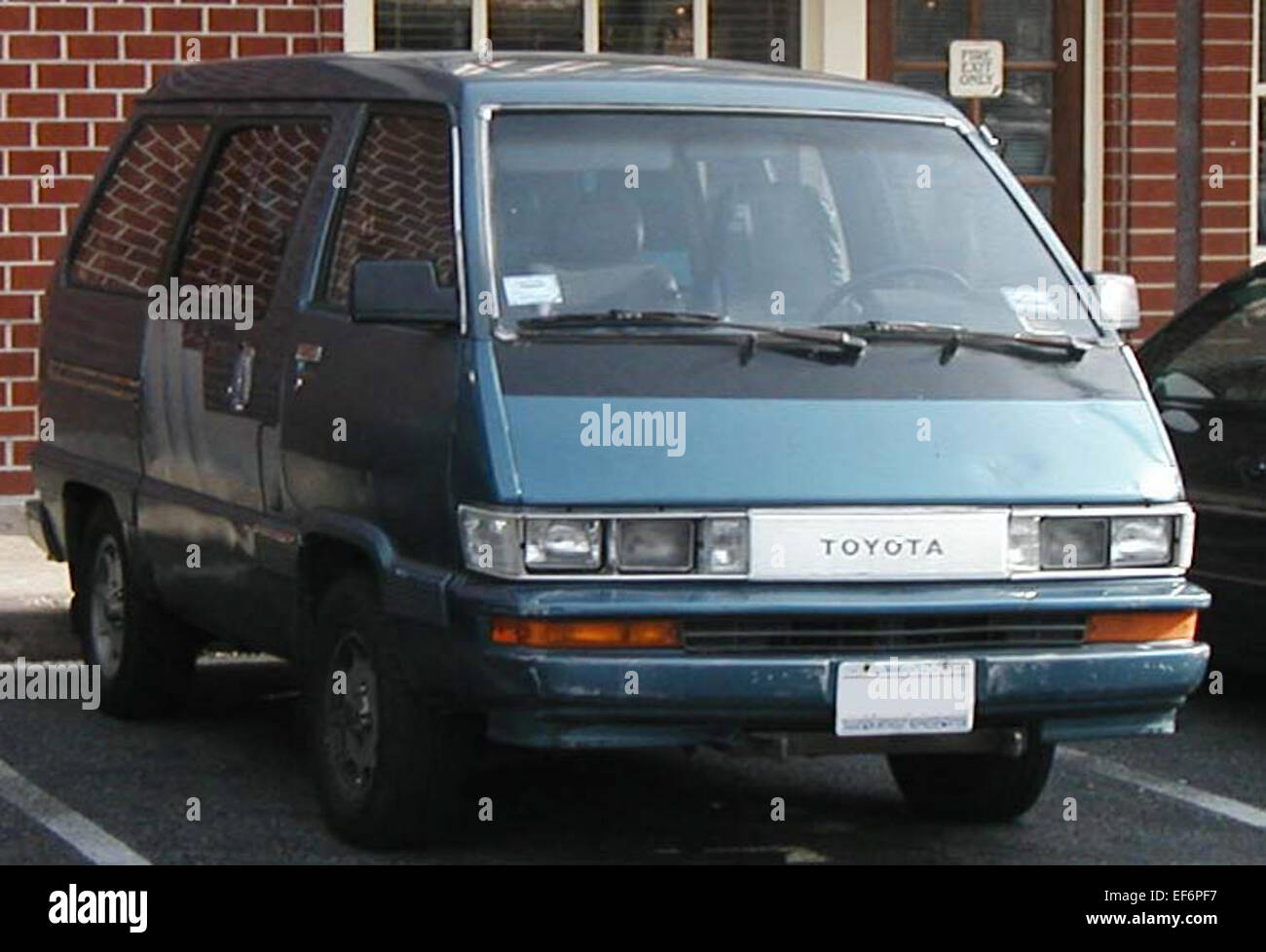 The Toyota Van is a compact minivan offering three-row seating and ...