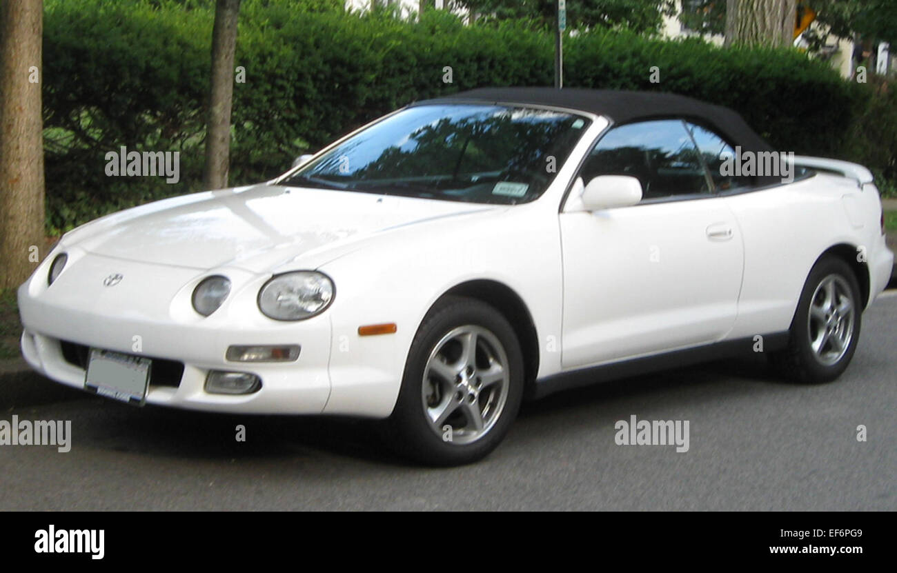 The Toyota Celica Convertible is a sporty and stylish compact car ...