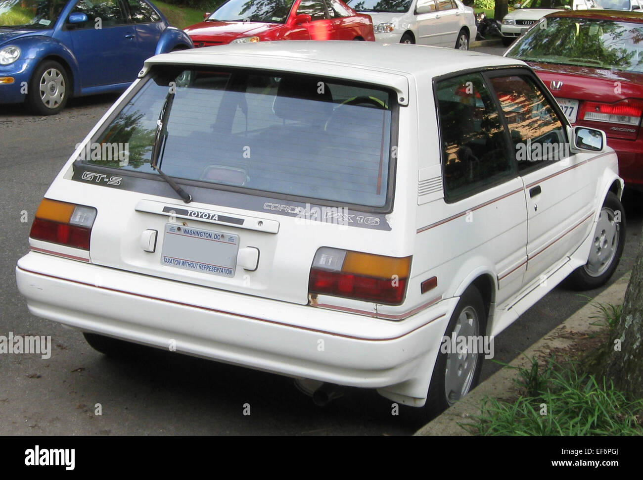 The Toyota Corolla FX16 GTS, produced in the 1980s, is a compact ...