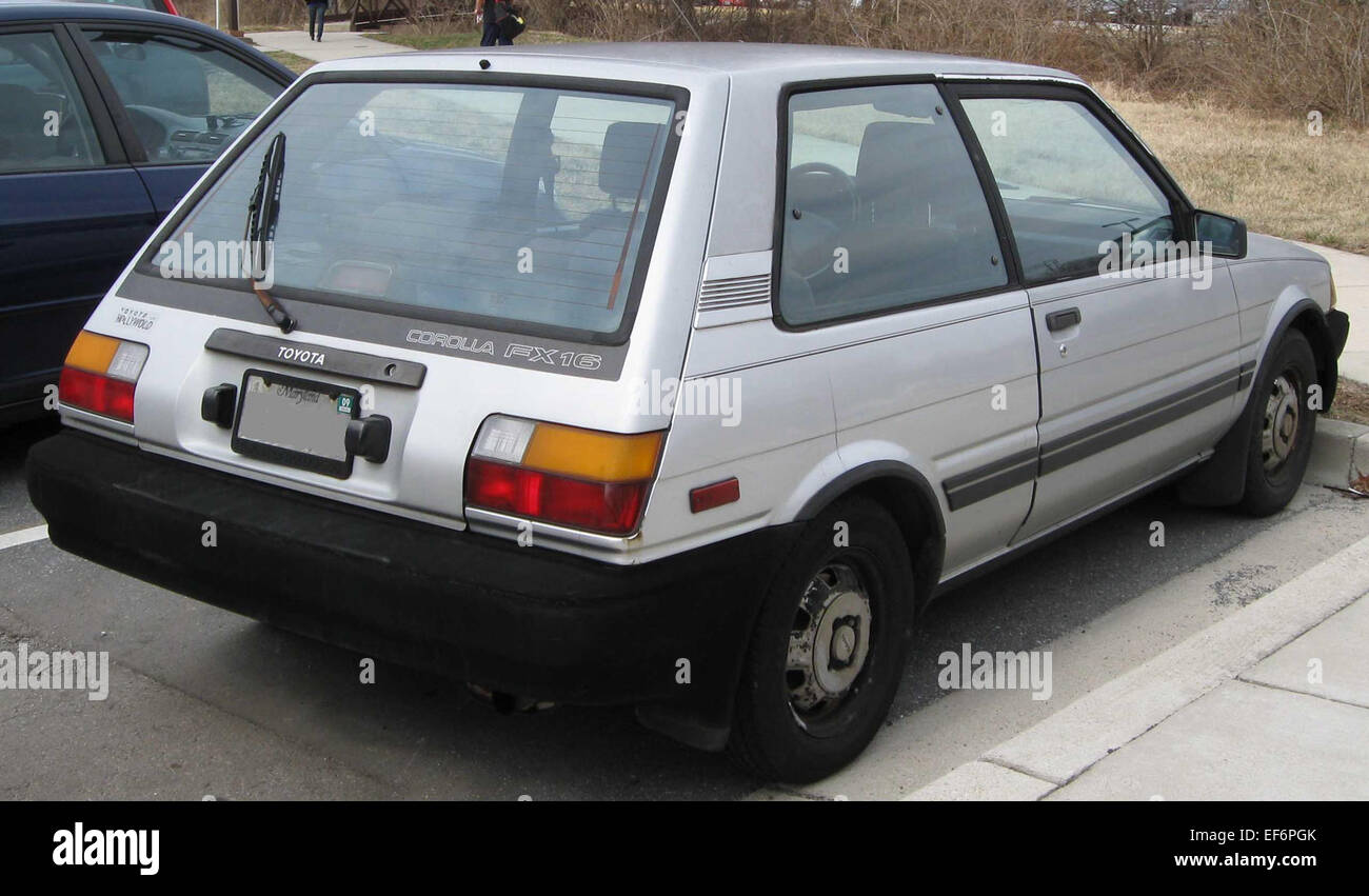 The Toyota Corolla FX16 is a compact hatchback produced in the late ...