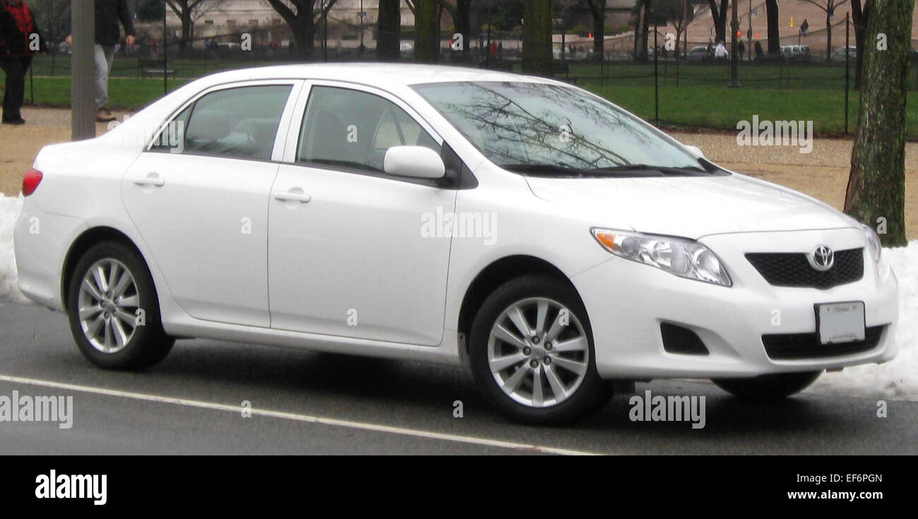 Toyota Corolla LE 12 26 2009 Stock Photo - Alamy