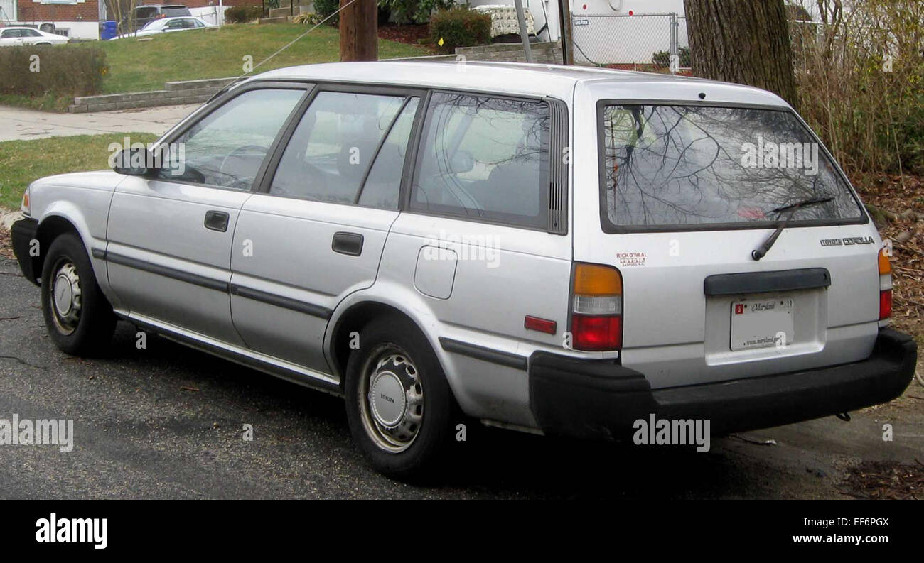 The Toyota Corolla wagon is a practical and compact station wagon known ...