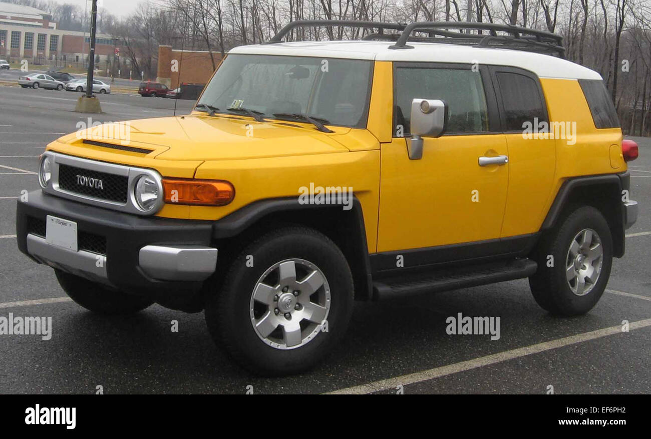 The Toyota FJ Cruiser is a retro-style SUV designed for off-road ...