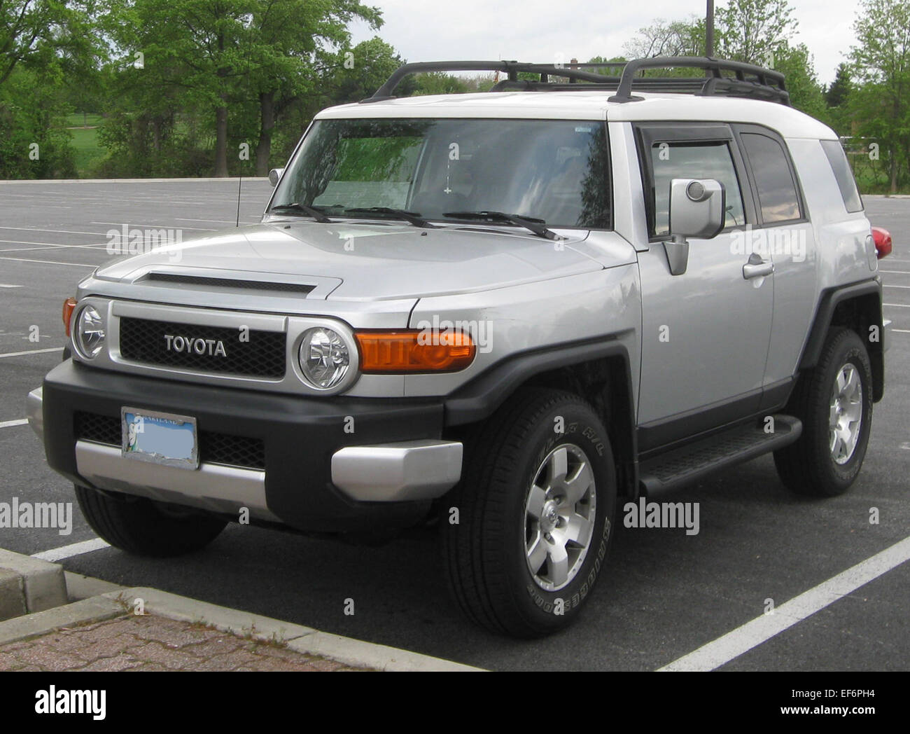 The Toyota FJ Cruiser is an off-road SUV with a unique retro-inspired ...