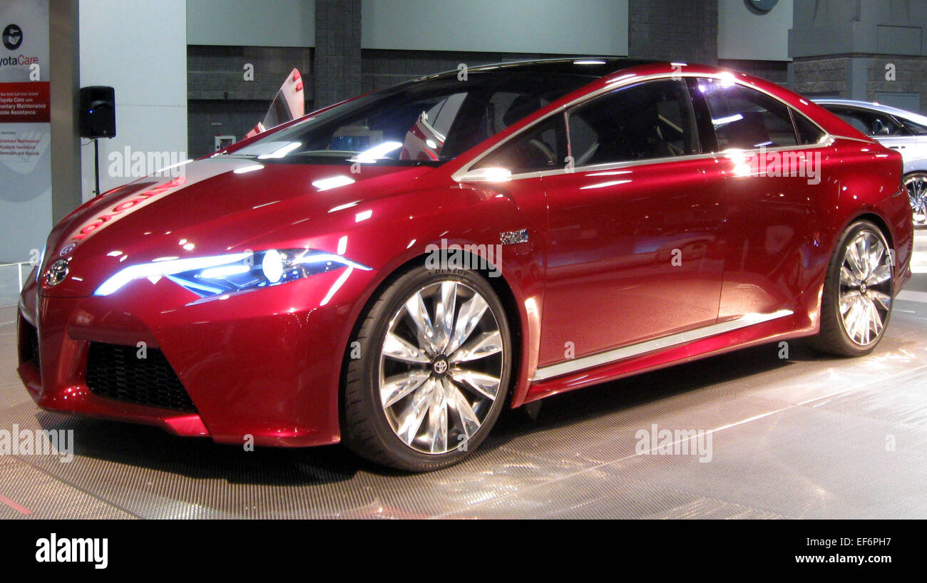 The Toyota FS4 concept, unveiled in 2012, is a futuristic design ...