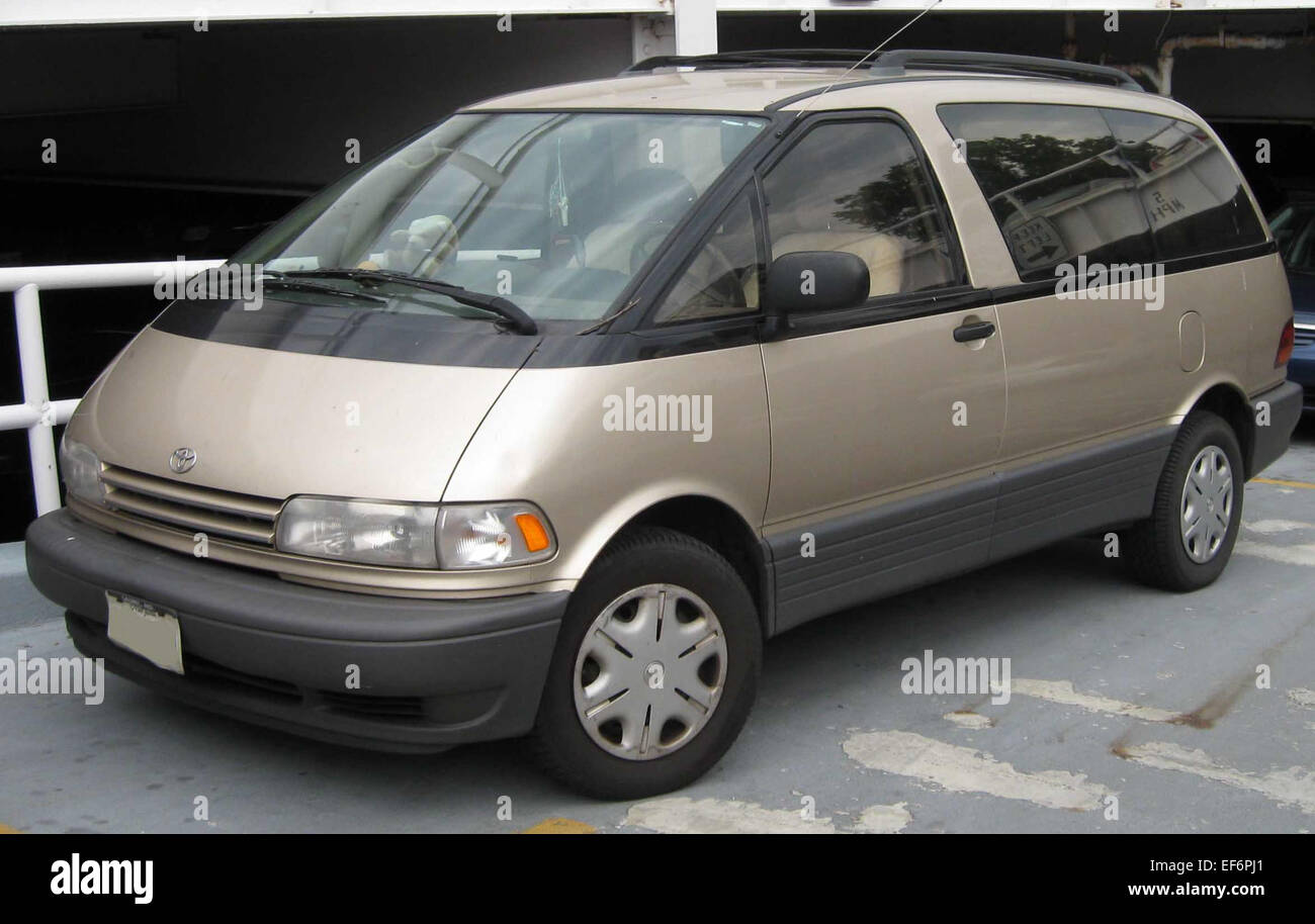 The Toyota Previa, produced from the late 1980s to early 2000s, is a ...