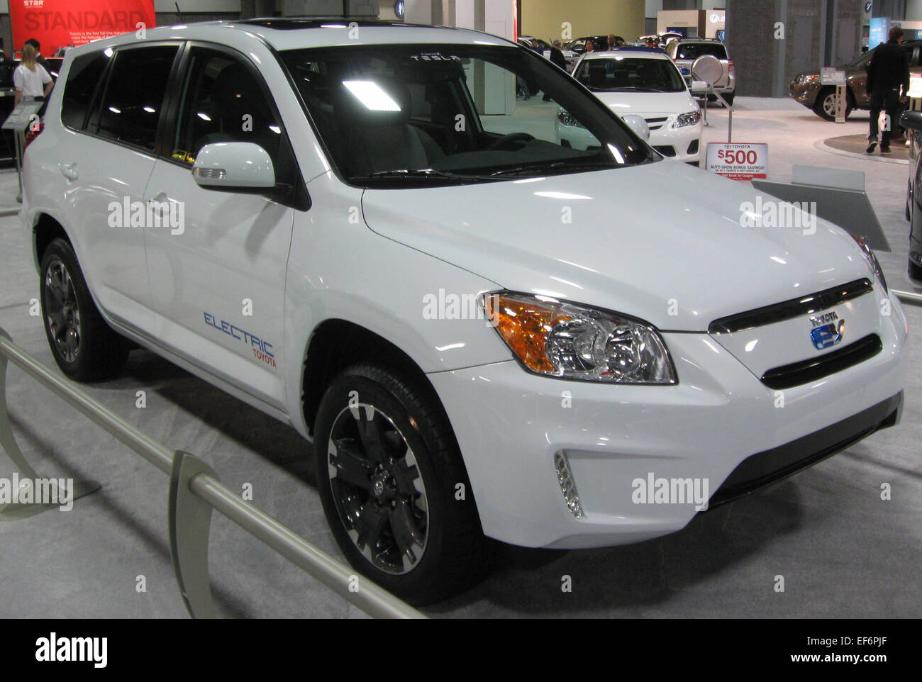 Toyota rav4 ev car hi-res stock photography and images - Alamy
