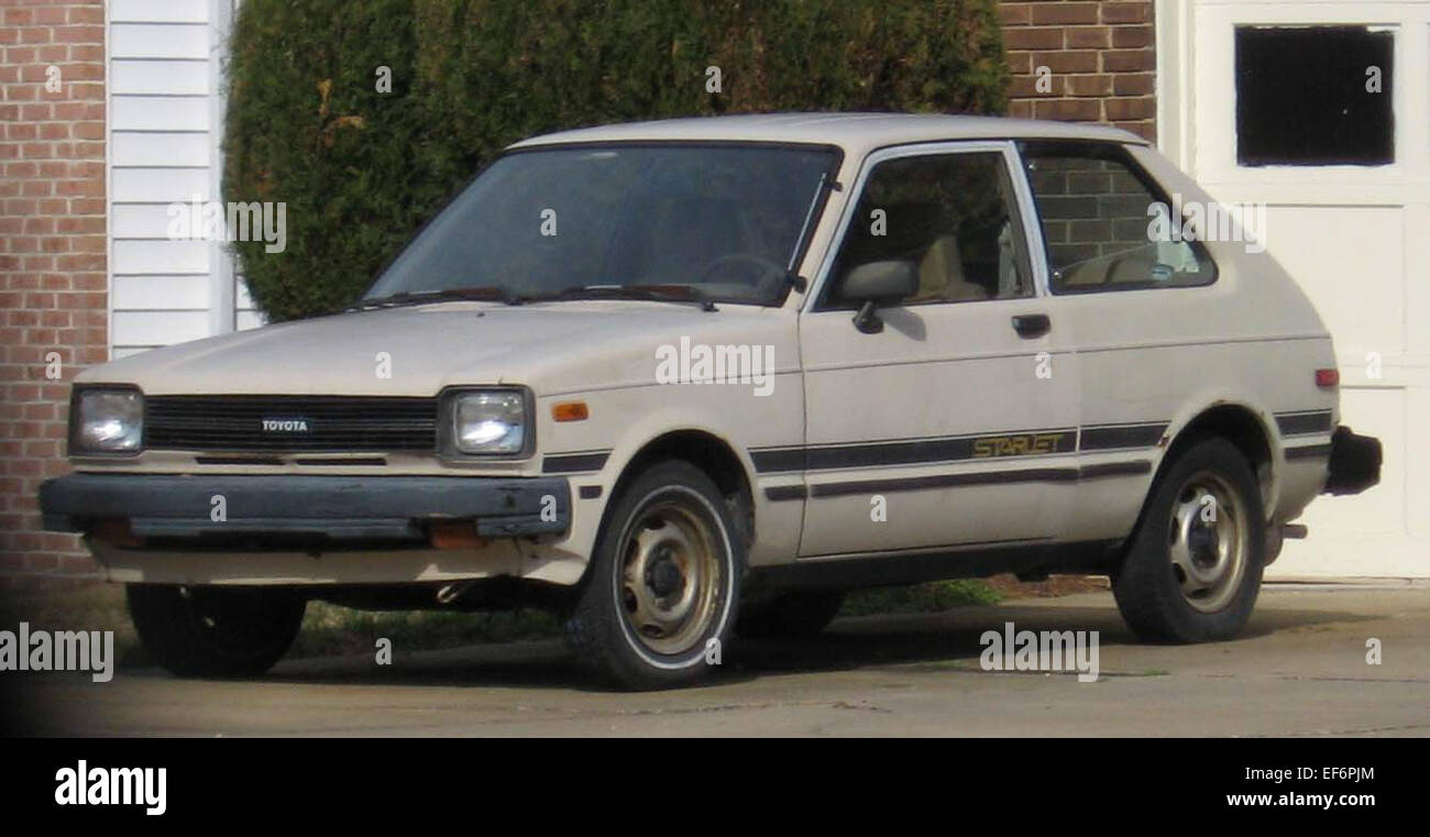 The Toyota Starlet KP61, sold in the USA during the early 1980s, is a ...