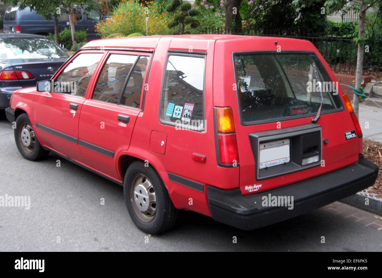 The Toyota Tercel wagon, produced from the 1980s through the early ...