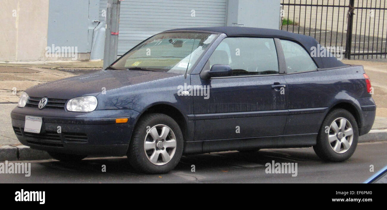 The Volkswagen Golf Cabrio is a compact convertible offering open-air ...