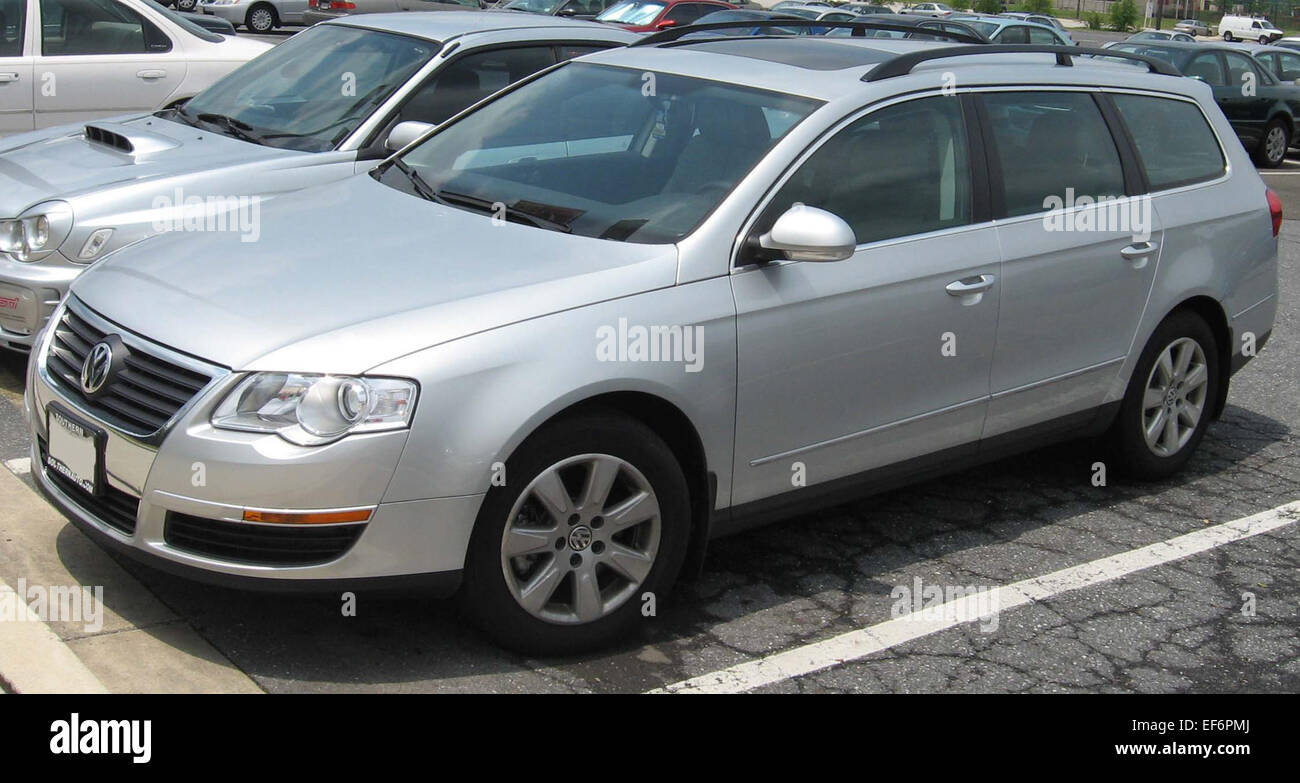 The Volkswagen Passat B6 wagon is a midsize family vehicle offering a ...
