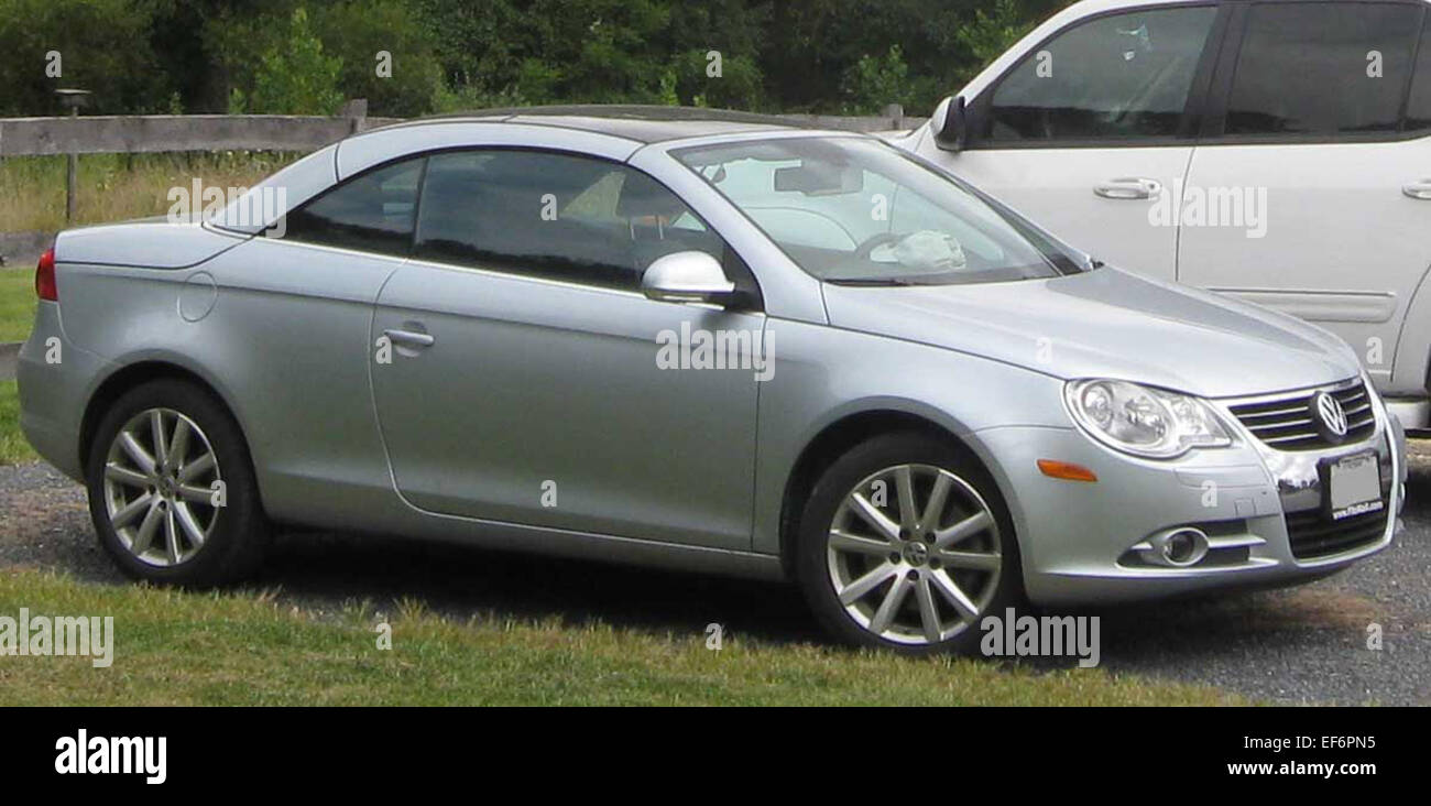 The Volkswagen Eos is a compact luxury convertible with a retractable ...