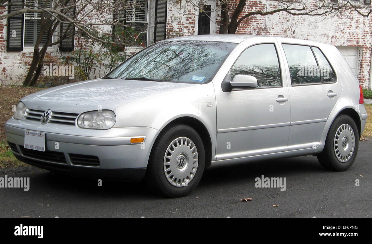 The Volkswagen Golf IV, a compact car, is known for its durability and ...