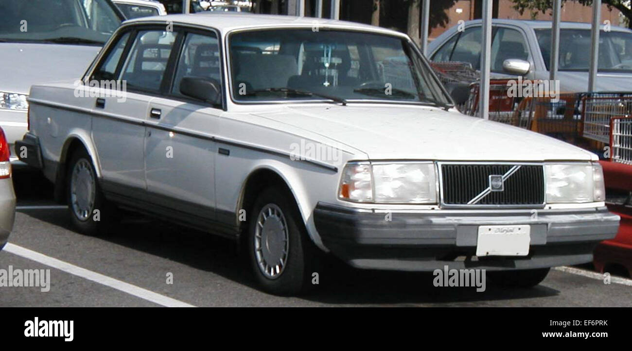 The Volvo 240 sedan is a mid-size car known for its durability, safety ...