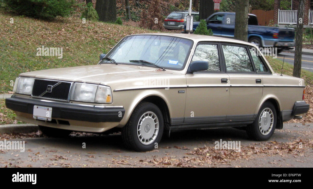 The Volvo 240 sedan is known for its durability and safety features ...