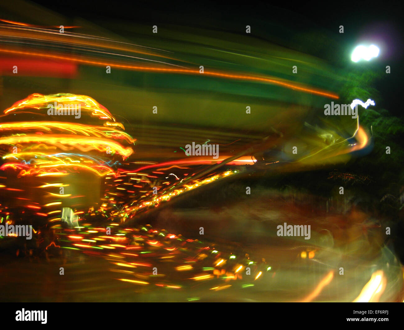 abstract background with lights in circular motion Stock Photo - Alamy