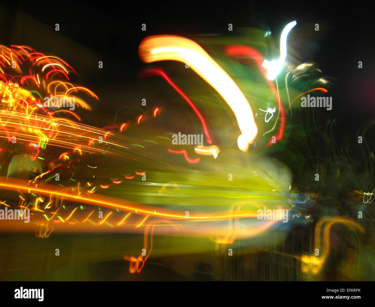abstract background with lights in circular motion Stock Photo - Alamy