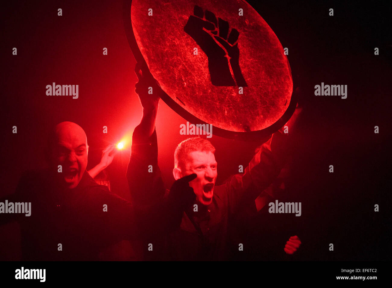 Pictured: L-R: Michael Sharman, Robin Guiver and Charlotte Dubery ...