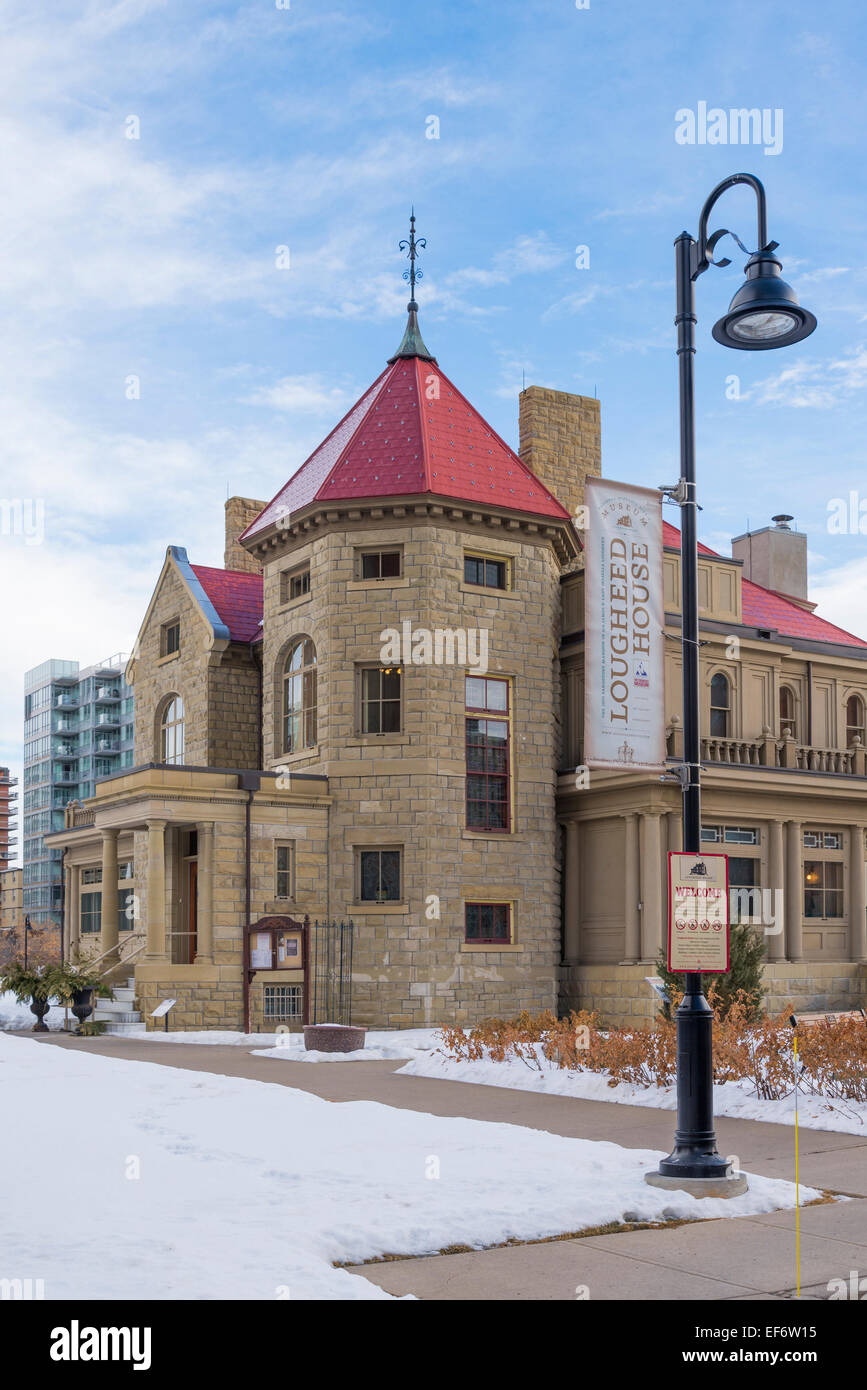 Canada the lougheed house hi-res stock photography and images - Alamy