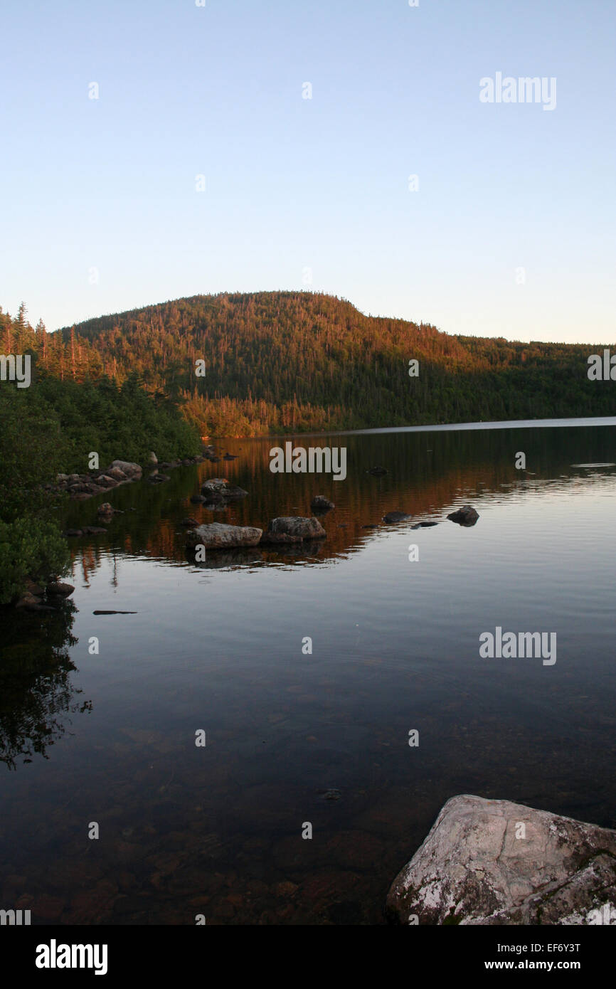 A Newfoundland park at Sunset Stock Photo - Alamy
