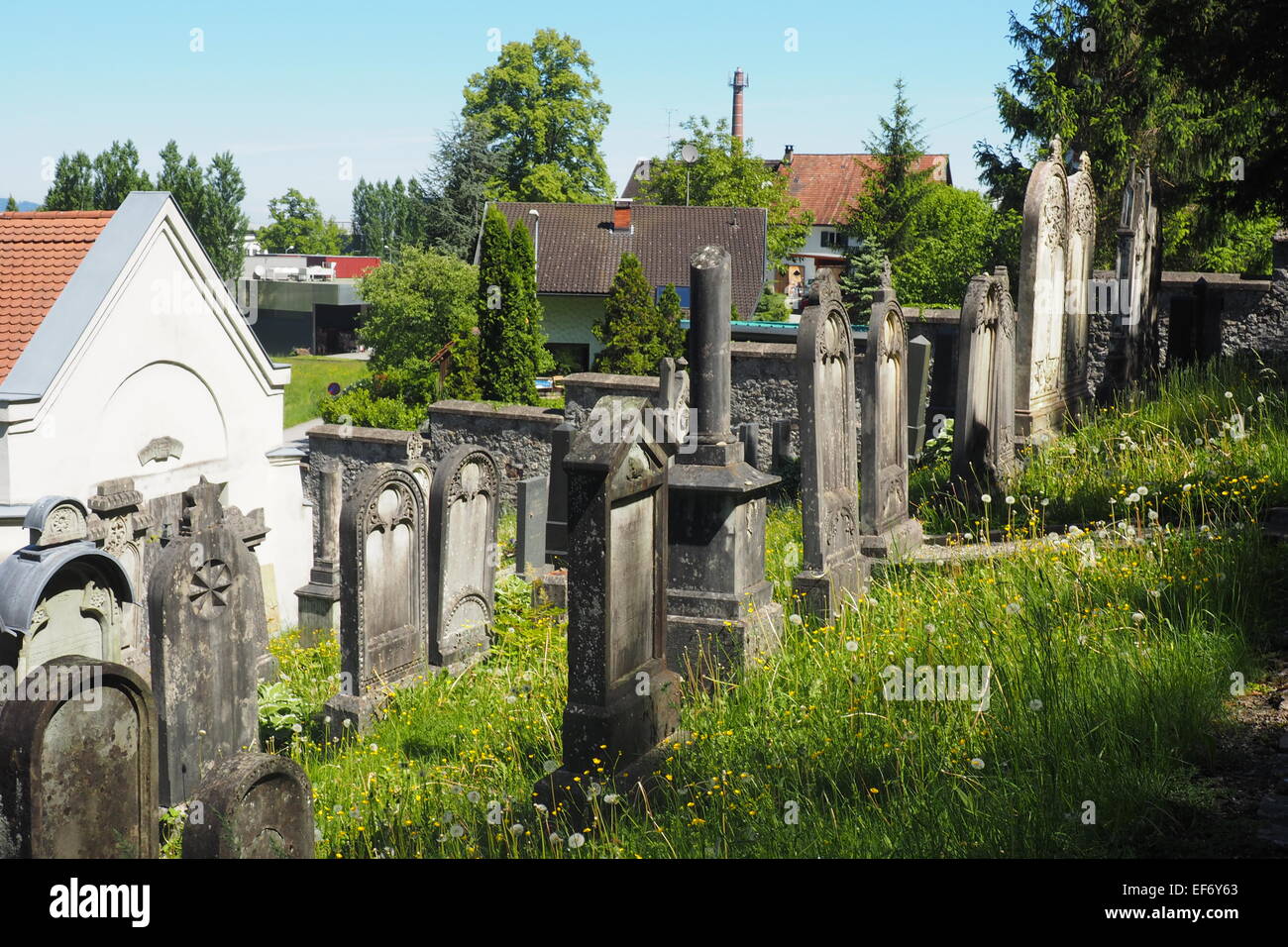 Austrian cemetery tombstone grave hi-res stock photography and images ...