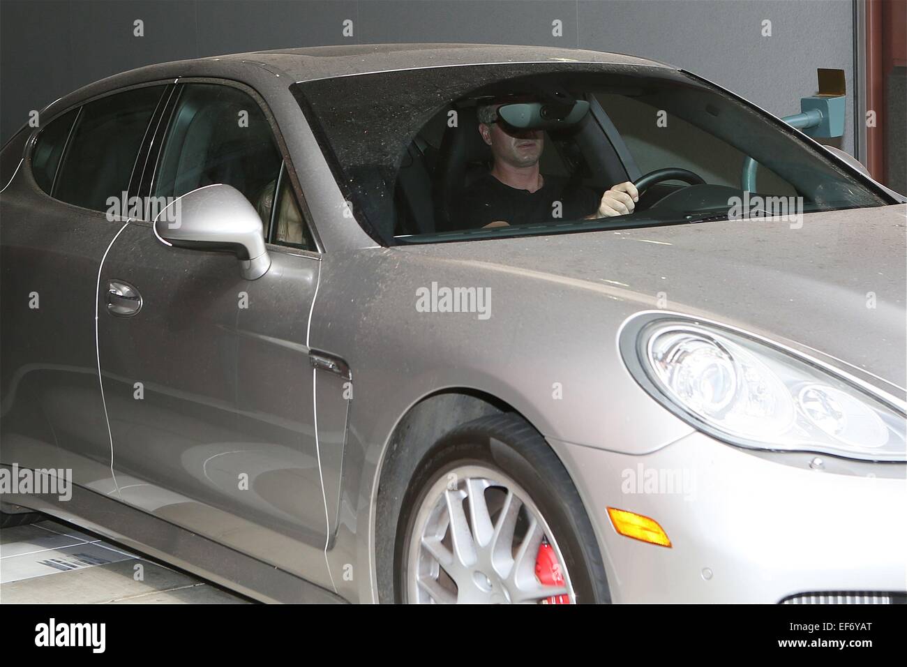 Eric Dane And Wife Rebecca Gayheart Leave Bedford Clinic From A