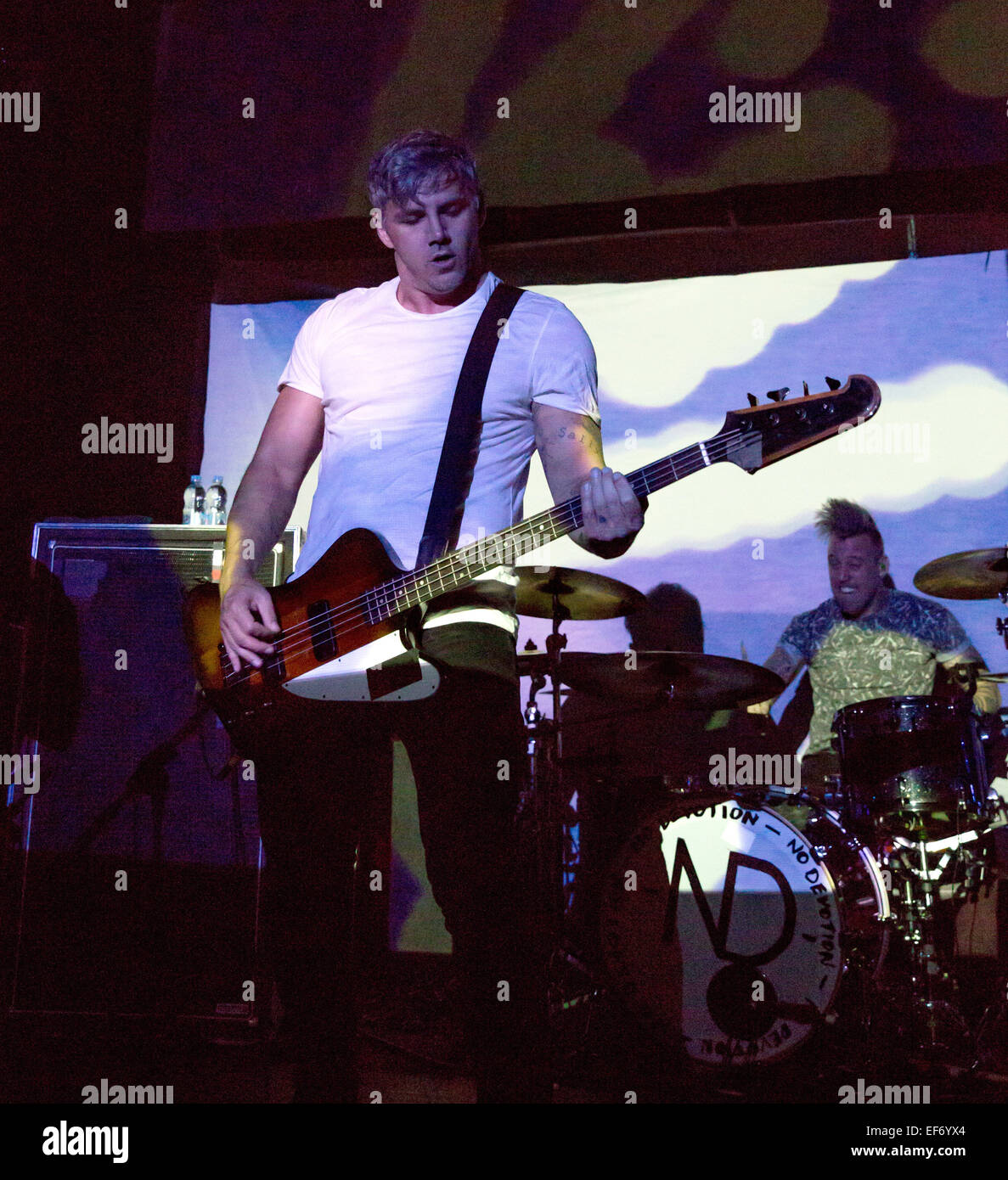 No Devotion perform at O2 Academy Islington Featuring: Stuart ...