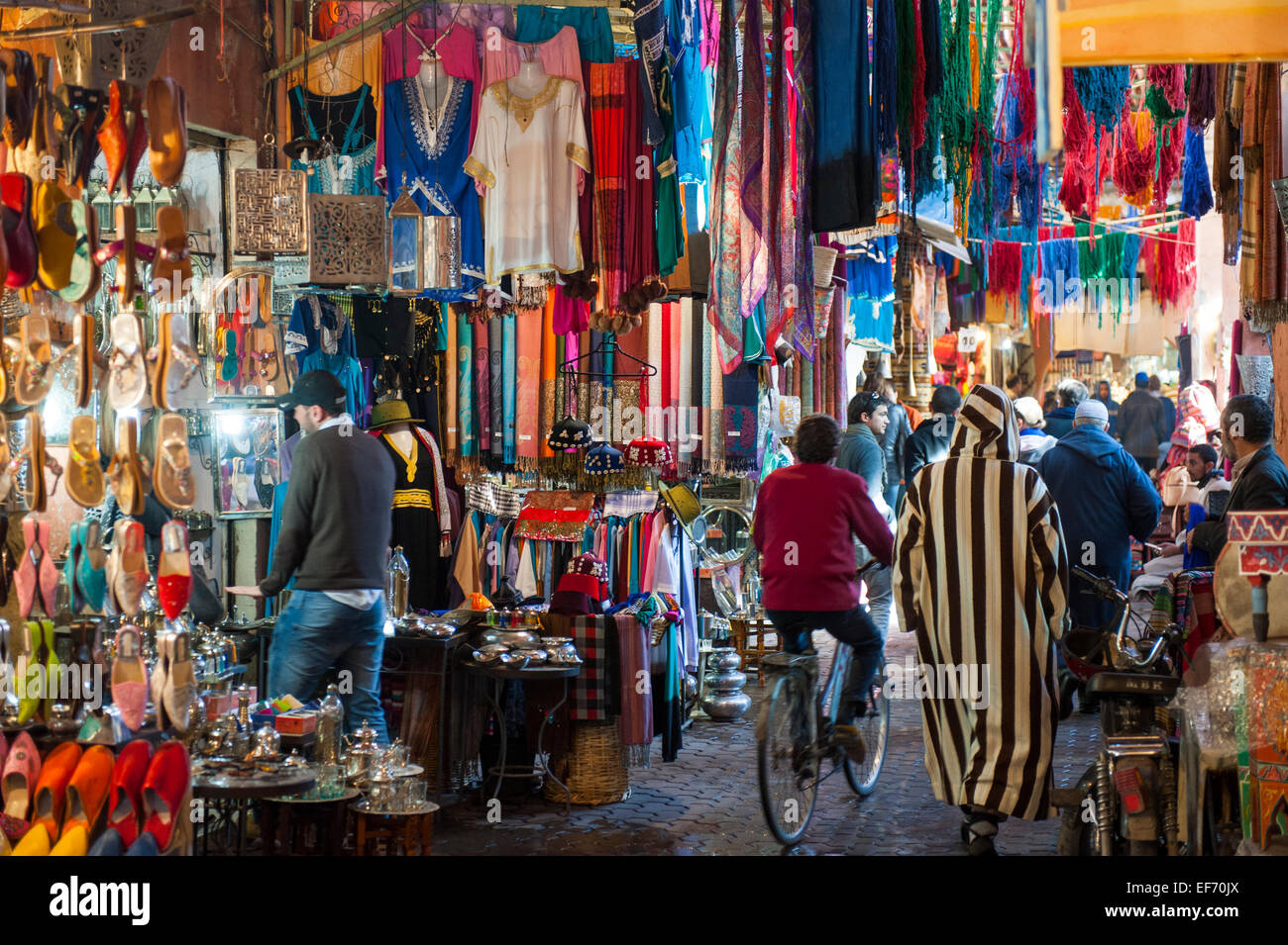 Marrakech bazaar hi-res stock photography and images - Alamy