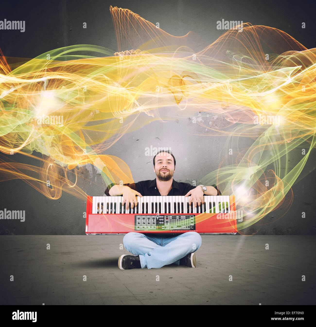 Piano Man Concert Stock Photos & Piano Man Concert Stock Images - Alamy