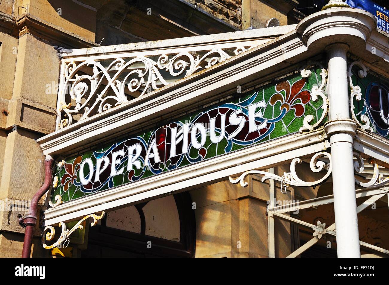 Stained glass sign hi-res stock photography and images - Alamy